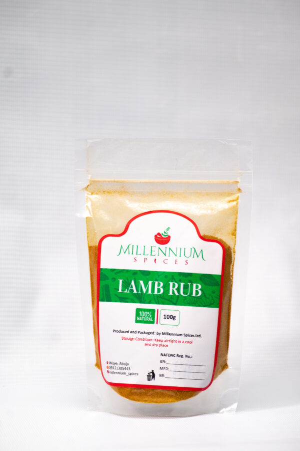 Buy Lamb Rub | Millennium Spices | Natural And Exotic Spices